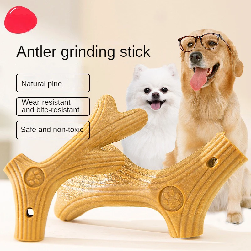 Pet-Dog-Chew-Toys-Cute-Bone-Shape-Durable-Bite-Molar-Teeth-Clean-Stick ...