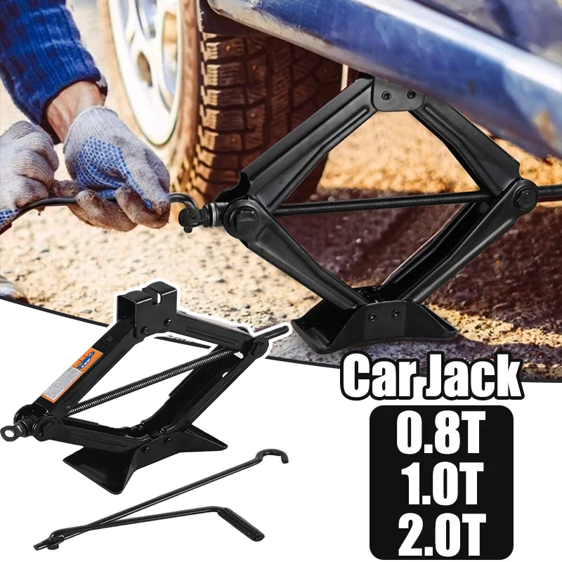 0-8T-1T-2T-Labor-saving-Car-Jack-Scissor-type-Hand-crank-Car-Jack ...