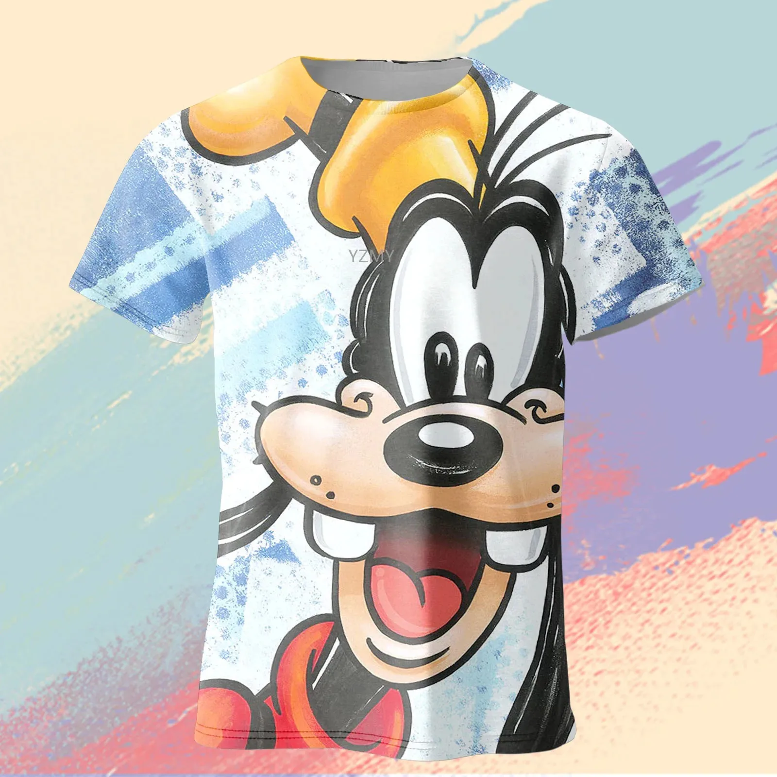 Goofy-Kid-T-Shirts-Cartoon-3D-Print-Streetwear-Boys-Girls-Casual ...