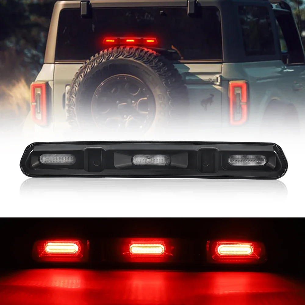 Tail Lights For Ford F-150 Raptor Style F1 Strobe LED High Mount 3rd ...
