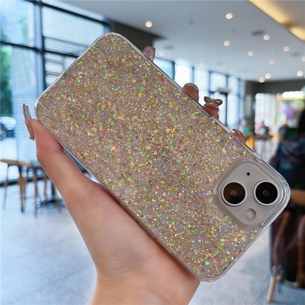 Luxury-Sparkle-Glitter-Phone-Case-For-iPhone-14-Pro-Max-11-12-13Pro ...