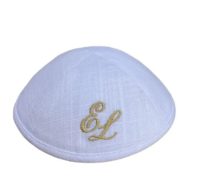 WHITE-LINEN-KIPAH-KIPPOT-KIPOT-WITH-TURQUOISE-BORDER-FOR-WEDDING.png