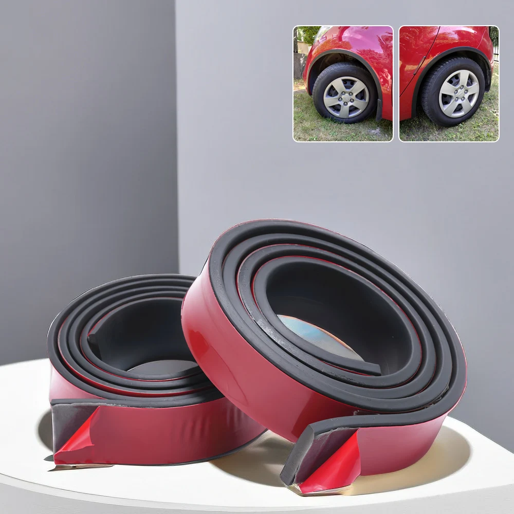 High-Quality-Rubber-Wheel-Eyebrow-For-Universal-Car-Protector-Strip-Lip ...