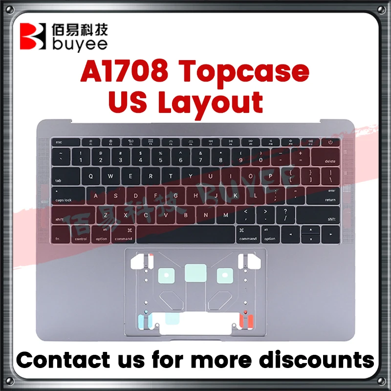 Original-90New-A1708-Topcase-US-Keyboard-For-Macbook-Retina-Pro-13 ...