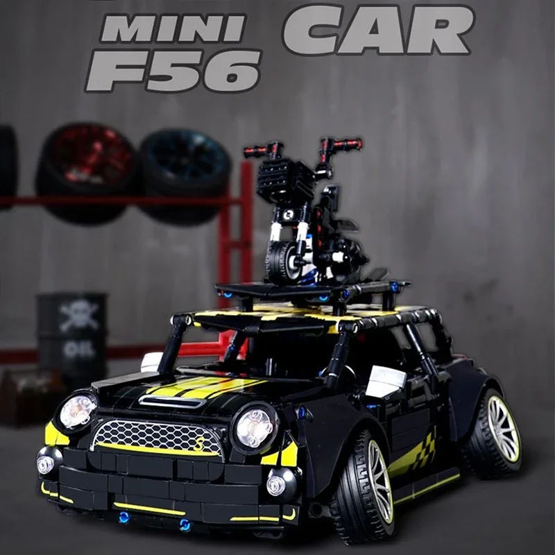 Technical-F56-Hella-Flush-Modified-Mini-Car-Building-Blocks-Assemble ...