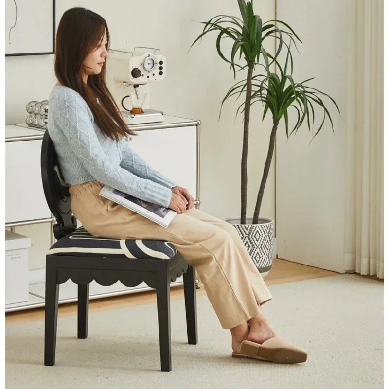 Middle-Ancient-Real-Wood-Dining-Chairs-Creative-Restaurant-Chair ...