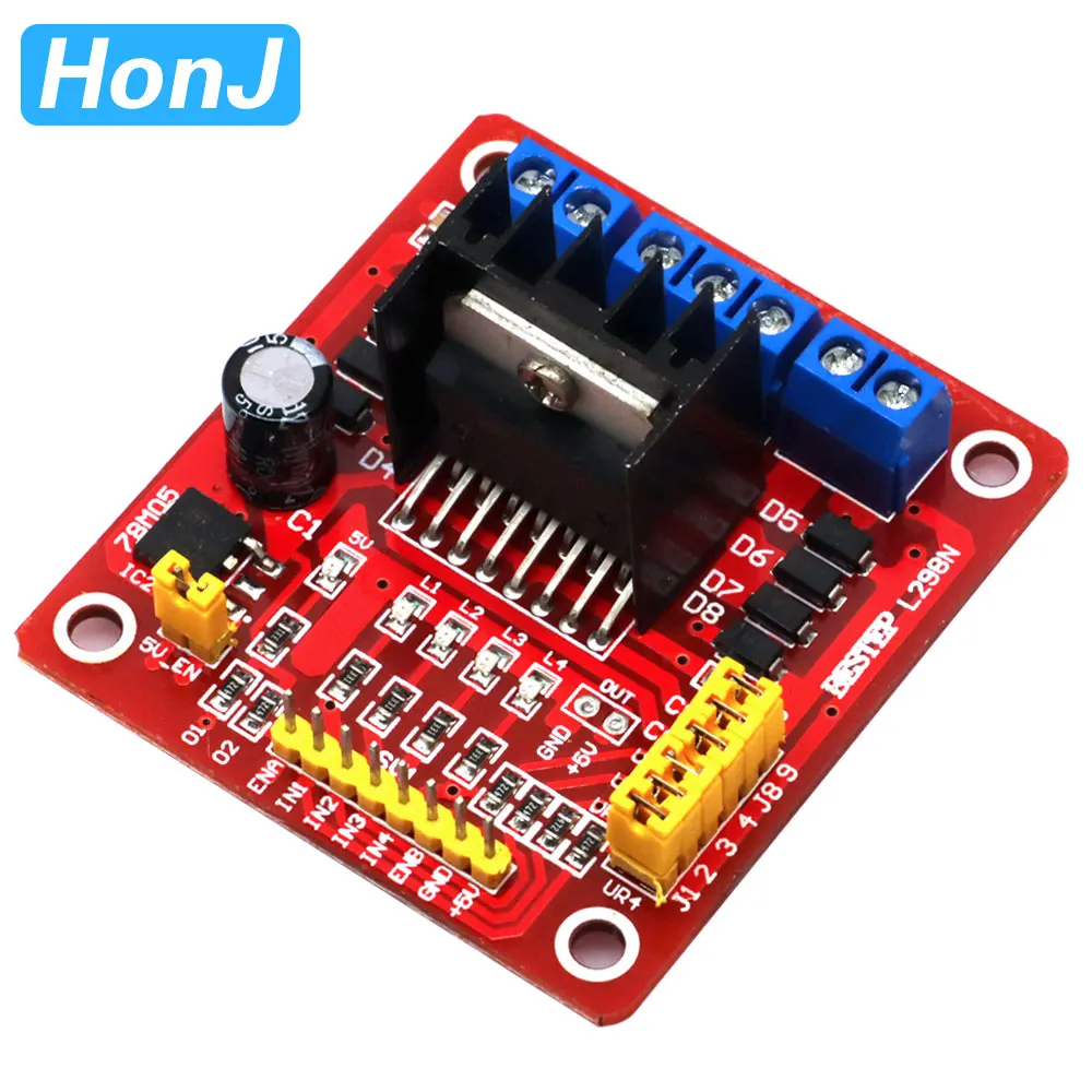 DC Motor Drive Module Reversing PWM Speed Dual H Bridge Stepper Motor ...