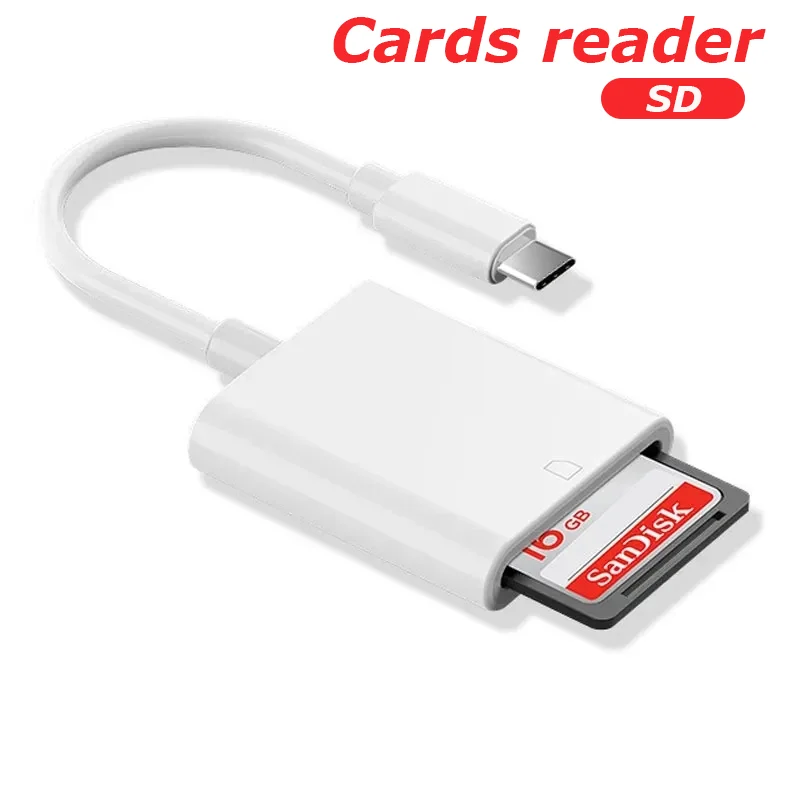 Phone-Card-Reader-Adapter-Type-C-Lightning-to-SD-Memory-Card-Adapter ...