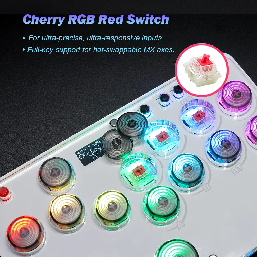 Mini-HitBox-SallyBox-with-Multicolor-Caps-LED-Light-Fighting-Stick ...