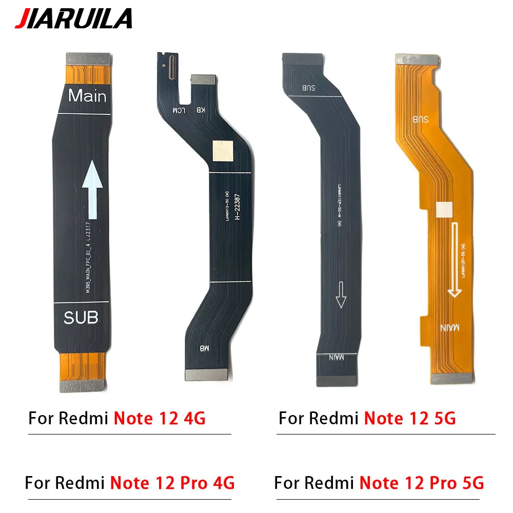 10-Pcs-MainBoard-Flex-For-Xiaomi-Redmi-Note-12-4G-5G-Redmi-Note-12-Pro ...