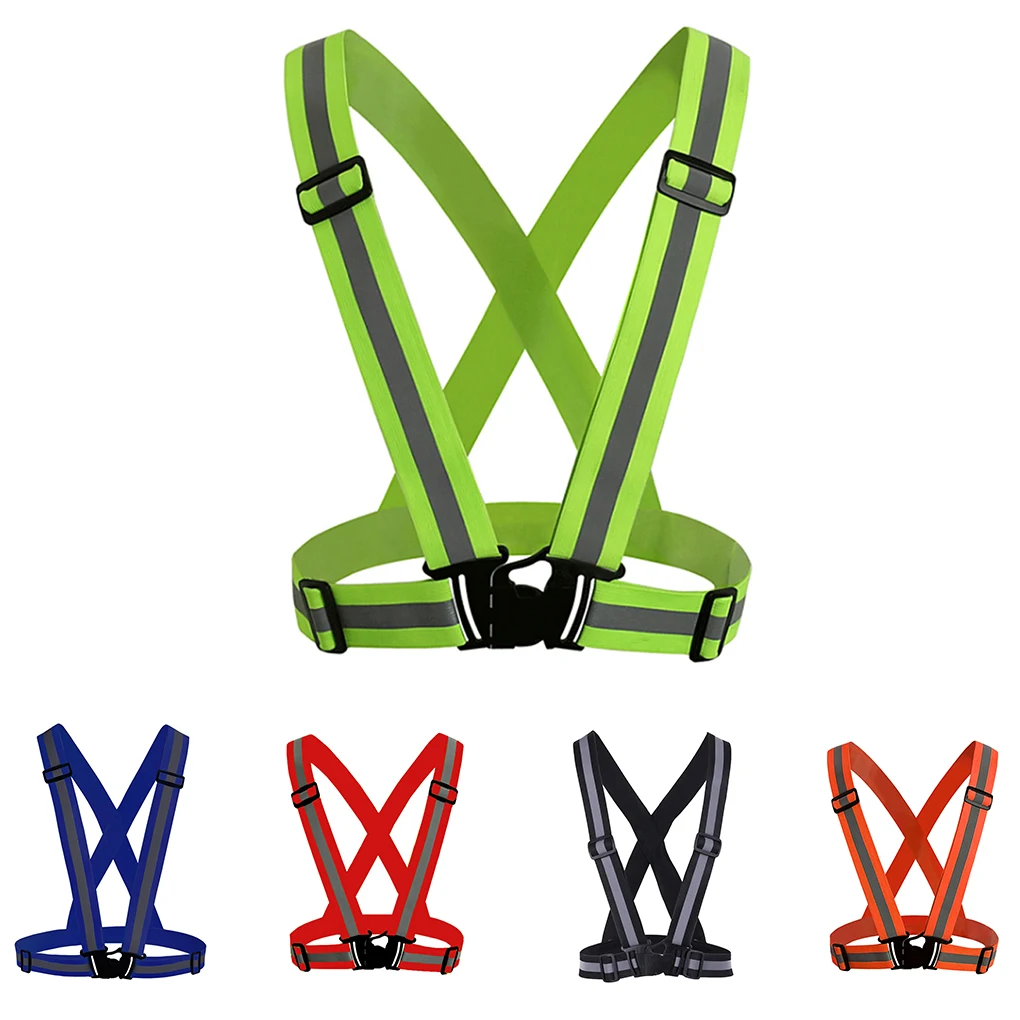 1pcs-Reflector-Vest-Bicycle-Safety-Clothes-Outdoor-Cycling-Equipment ...