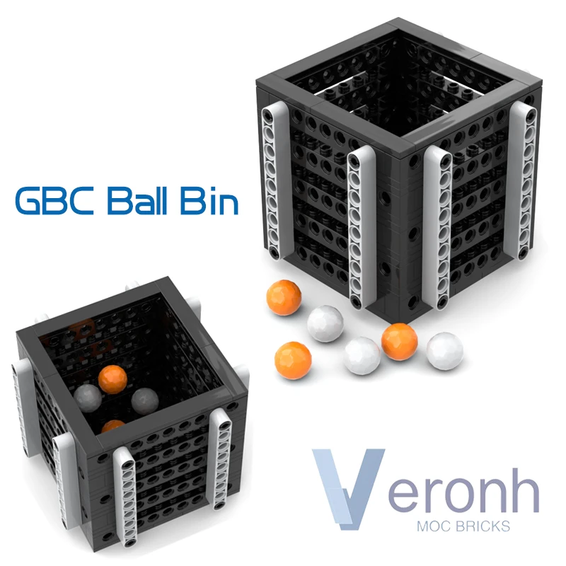 Moc High Tech GBC Sport Ball Bin Building Blocks Creative Technolagy ...