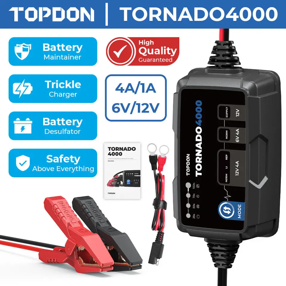TOPDON-TB6000-Pro-6Amp-2-in-1-Smart-Car-Battery-Charger-Battery-Tester ...