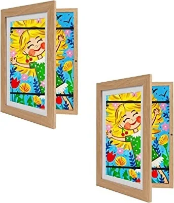 Children-A4-Art-Frames-Magnetic-Front-Opening-For-Poster-Photo-Drawing ...