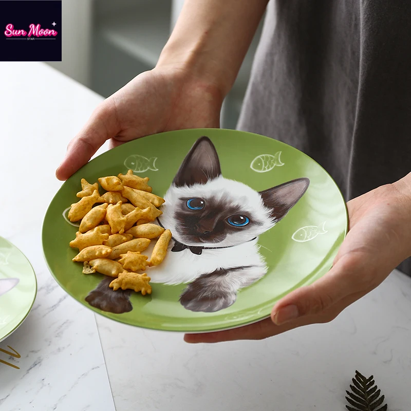Siam Cat Food Dishes