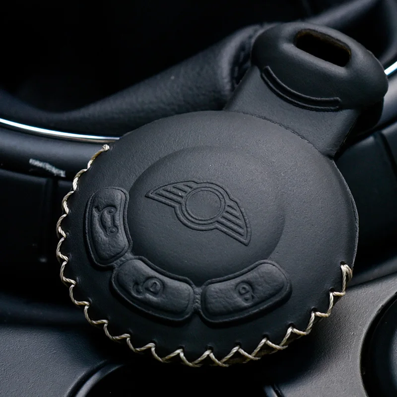 Custodia-completa-per-chiave-Auto-in-pelle-per-Mini-Cooper-R50-R52-R53 ...