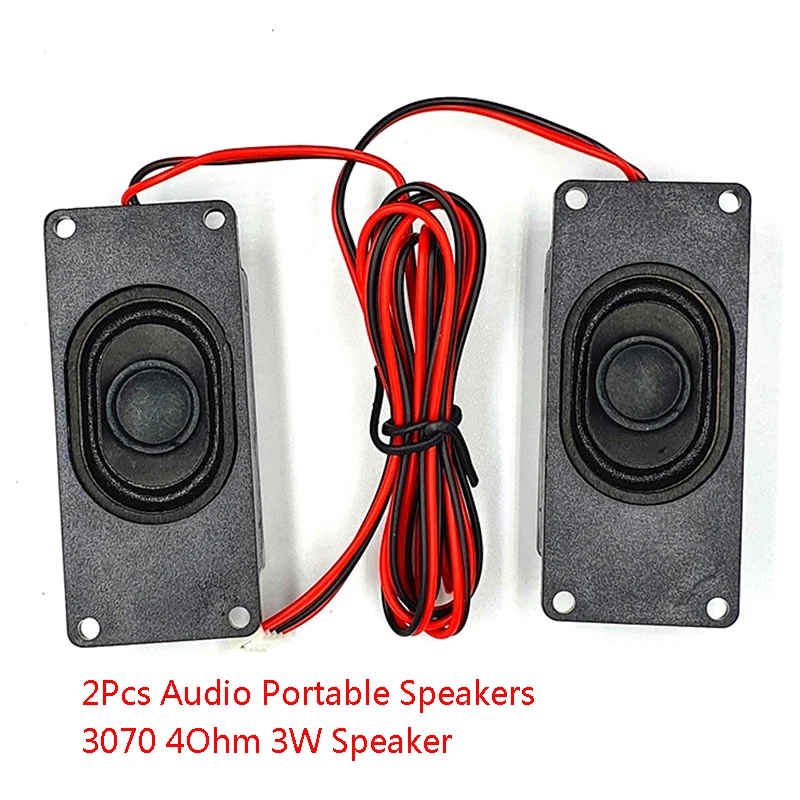 2pcs-3070-4Ohm-3W-Full-Range-Clear-Sound-Cavity-Speaker-Dual-Vibration ...