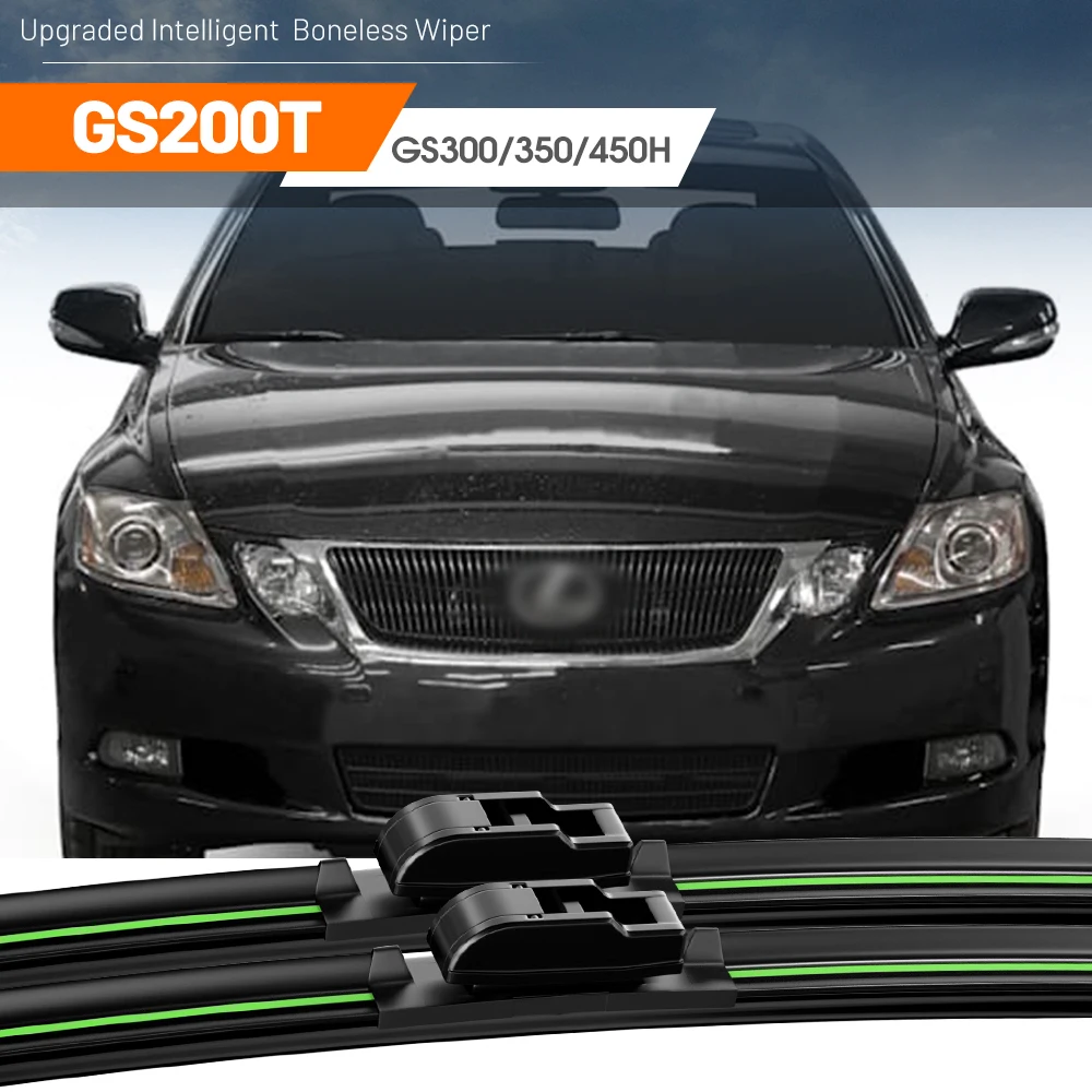 2x For Lexus GS200t GS300 GS350 GS450H 2000-2020 Front Windshield Wiper ...