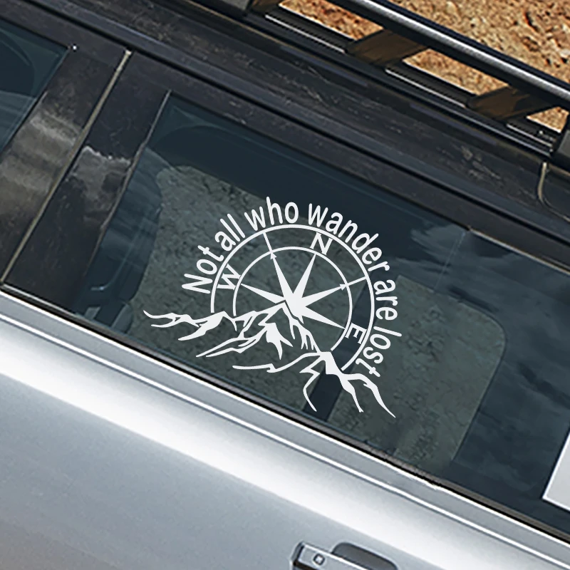 Compass-Car-Sticker-Vinyl-Waterproof-Non-fading-Decal-Reflective ...