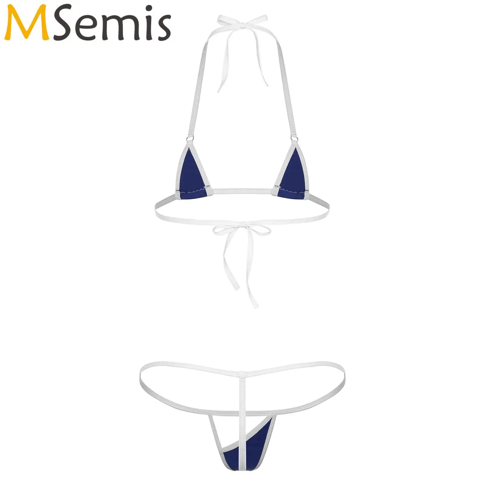 Womens Bikini Swimsuit Trendy Micro Bikini Set Bathing Suit Swimwear ...