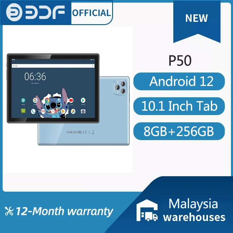 BDF-Tableta-2024-P50-de-10-1-pulgadas-1280x800-IPS-8GB-de-RAM-256GB-de ...