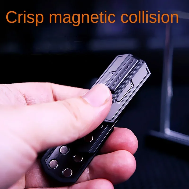 Fingertip-Fidget-Toys-Luminous-Slider-Magnetic-Haptic-EDC-Clicker-Metal ...