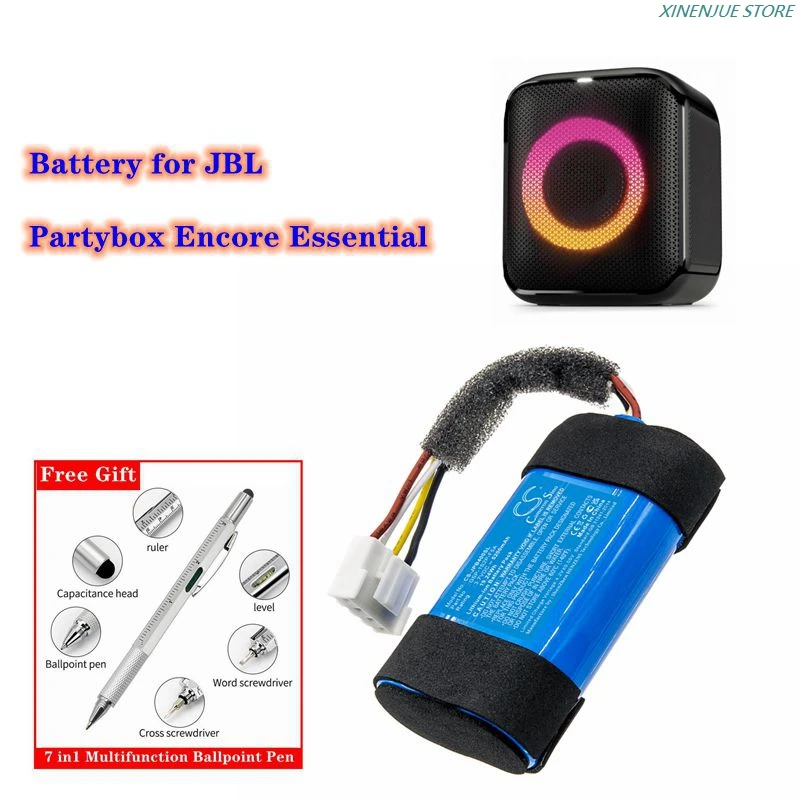 Speaker Battery 3.7V/5200mAh/6800mAh GSP-1S2P-F5A for JBL Partybox ...