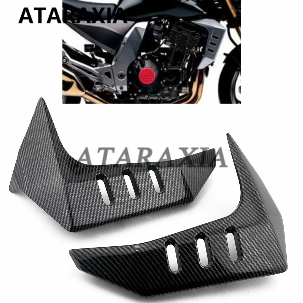 Carbon-fiber-paint-Motorcycle-Radiator-Cover-Side-Panel-Fairing-Cover ...
