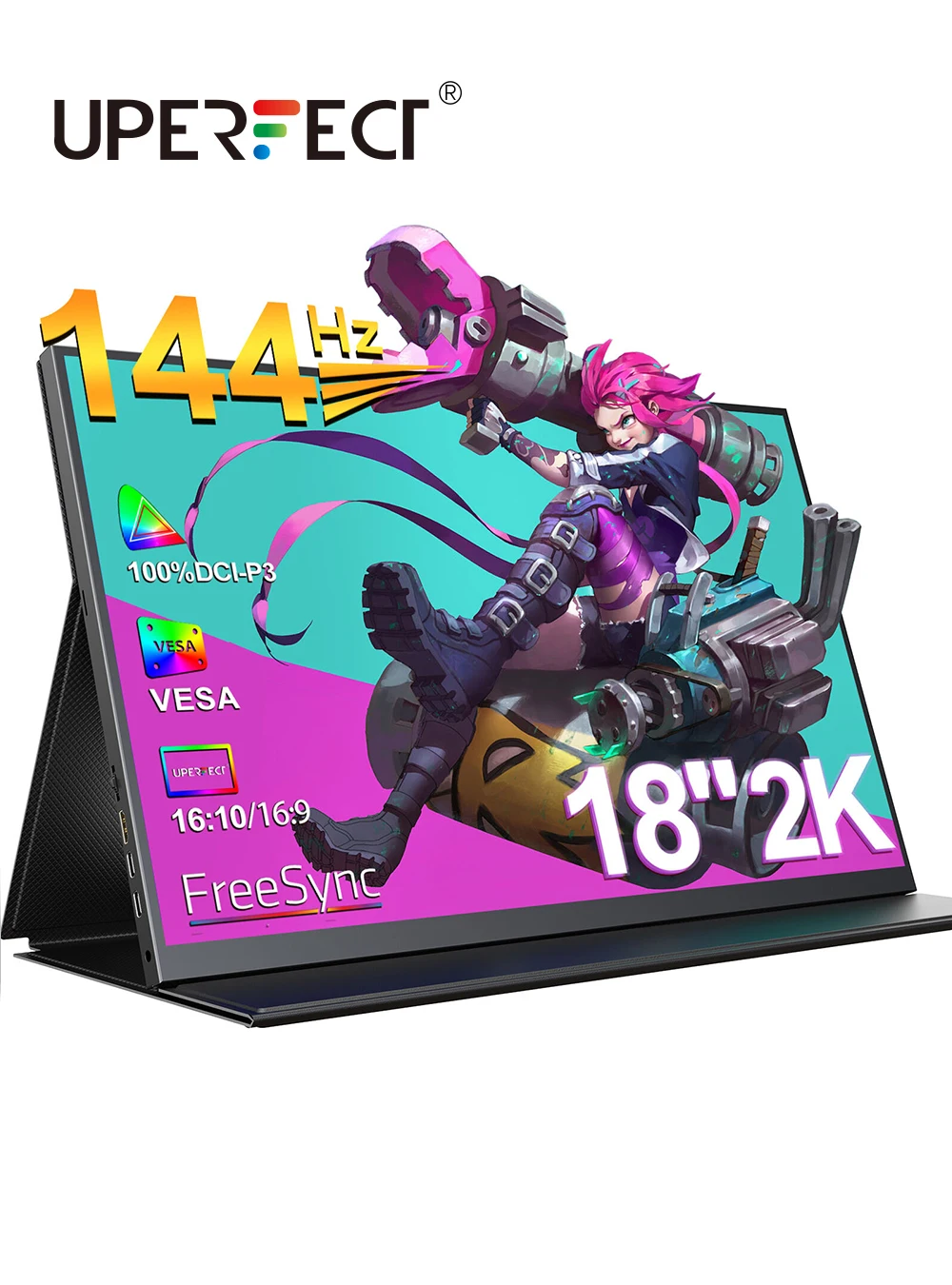 UPERFECT-2K-144Hz-Portable-Monitor-18-Inch-100-DCI-P3-FreeSync-HDR ...