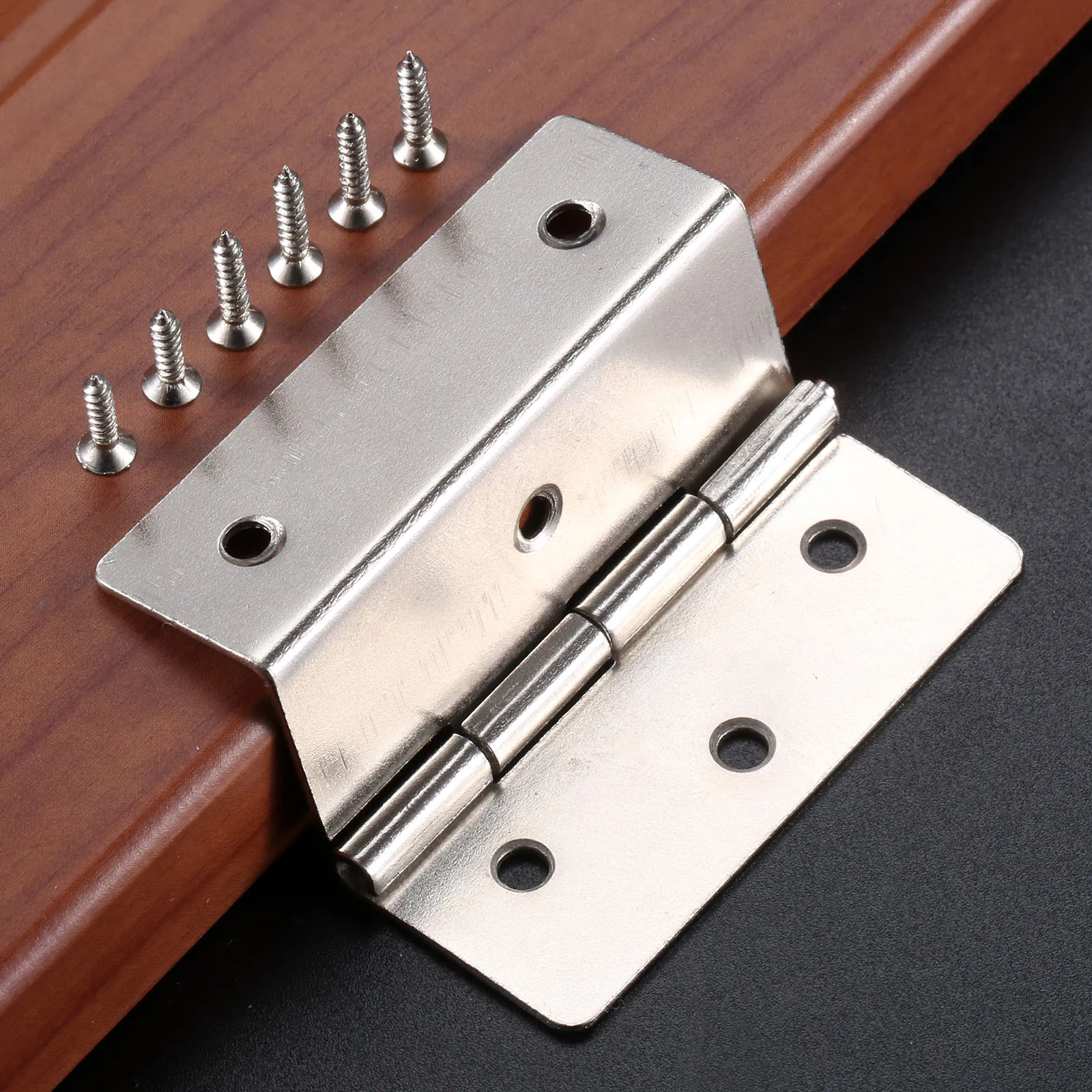 1pc Silver 44mm Cabinet Door Luggage Furniture Decoration Hinge Jewelry ...