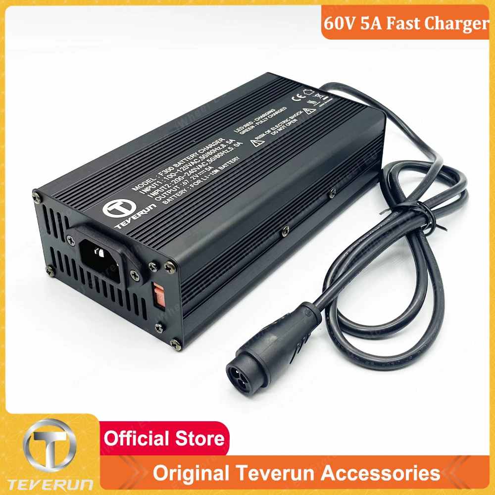 Teverun Fighter 11 60v 5a Fast Charger | Teverun Fighter 11 Scooter Accessories - 60v - Aliexpress