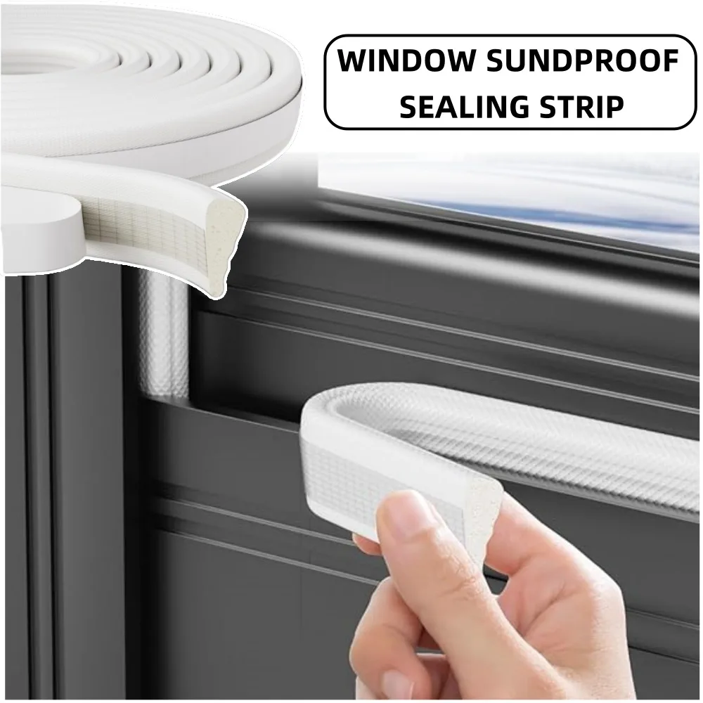 2M Door Window Sealing Strip Acoustic Foam Sound Insulation for Sliding ...