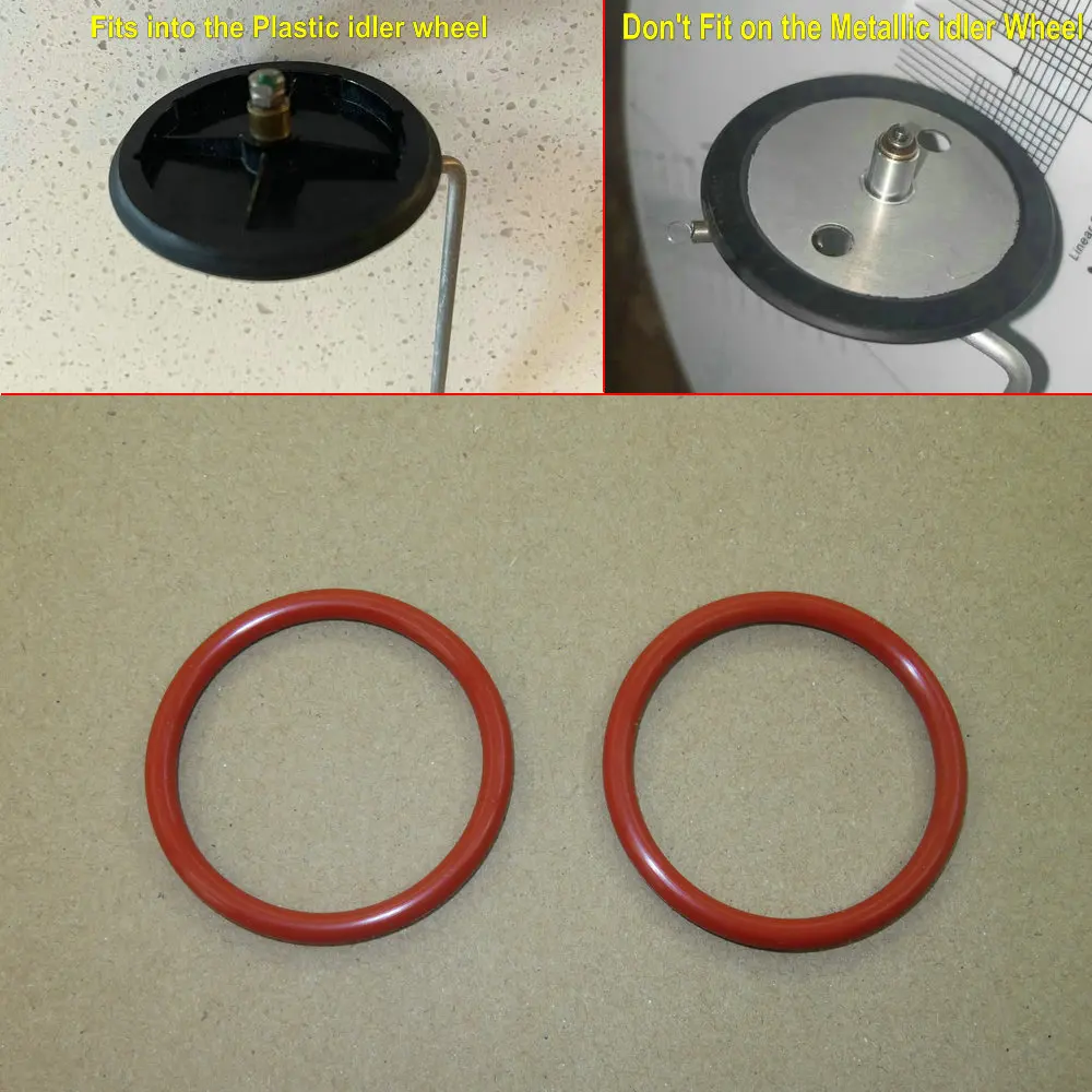 Lenco L75 L70 B51 B52 F50 IDLER Wheel TIRE (TYRE) Turntable Replacement ...