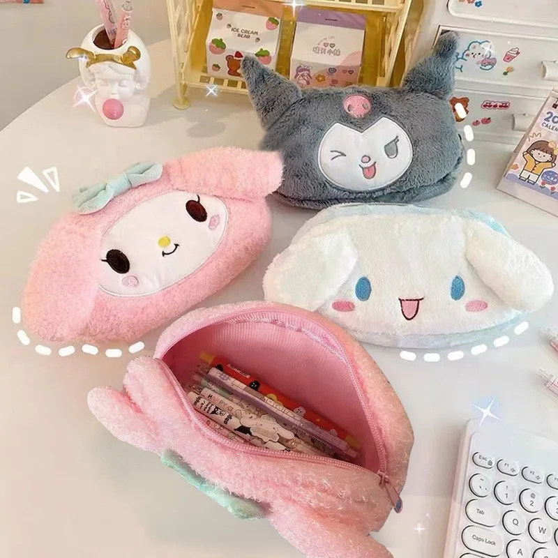 Japanese Cute Pencil Case Bag for Girls Kawaii Pen Pouch Large Capacity ...