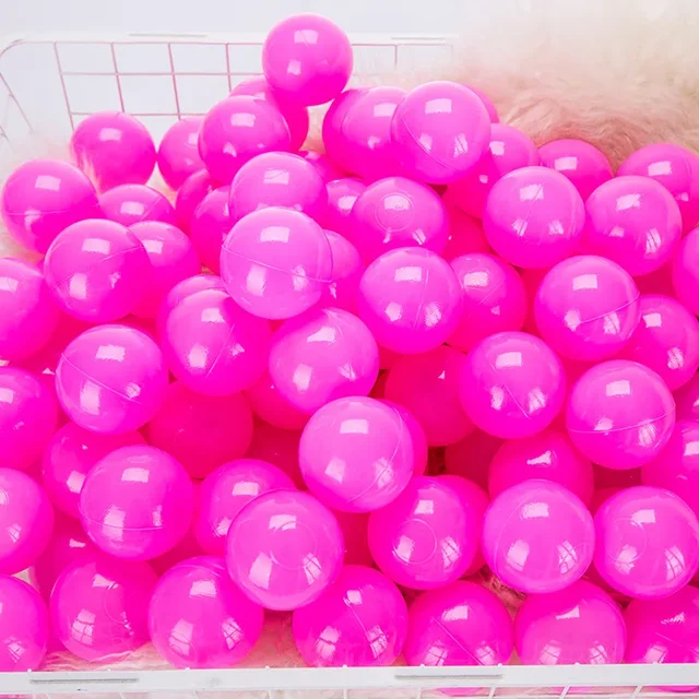 50pcs Colorful Love Star Plastic Ocean Ball Pits Eco-Friendly Funny ...
