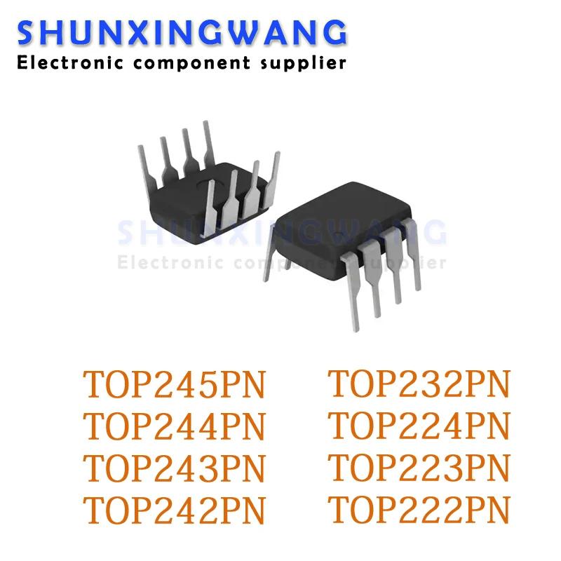 10PCS-TOP245PN-DIP-TOP245-DIP-7-TOP245P-TOP244PN-TOP244-TOP243PN-TOP243 ...