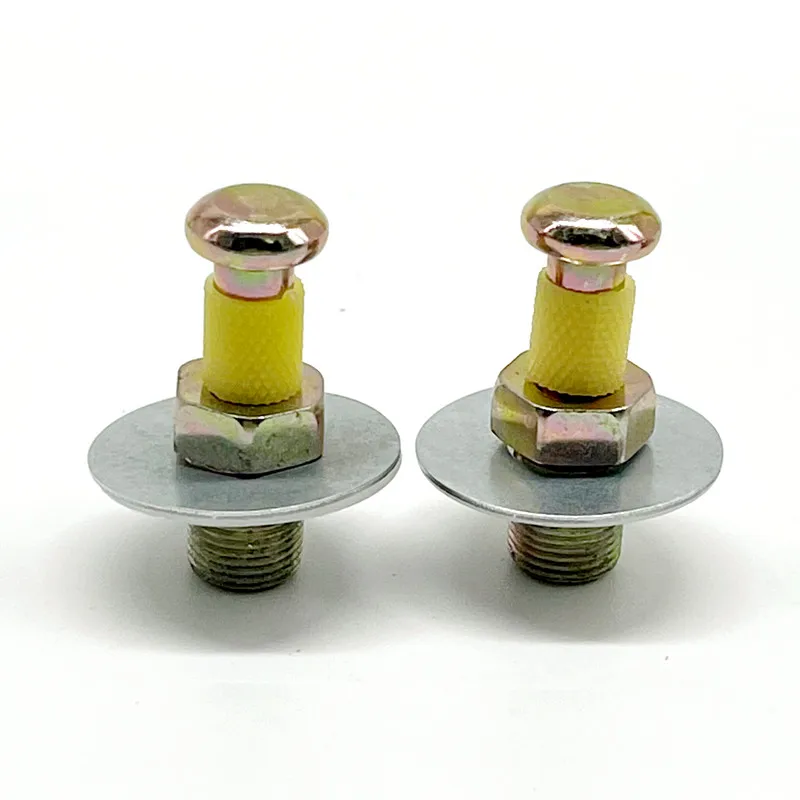 2pcs-Door-Touch-Latch-Striker-Pin-Screws-Bolts-Gaskets-357837034-for-VW ...