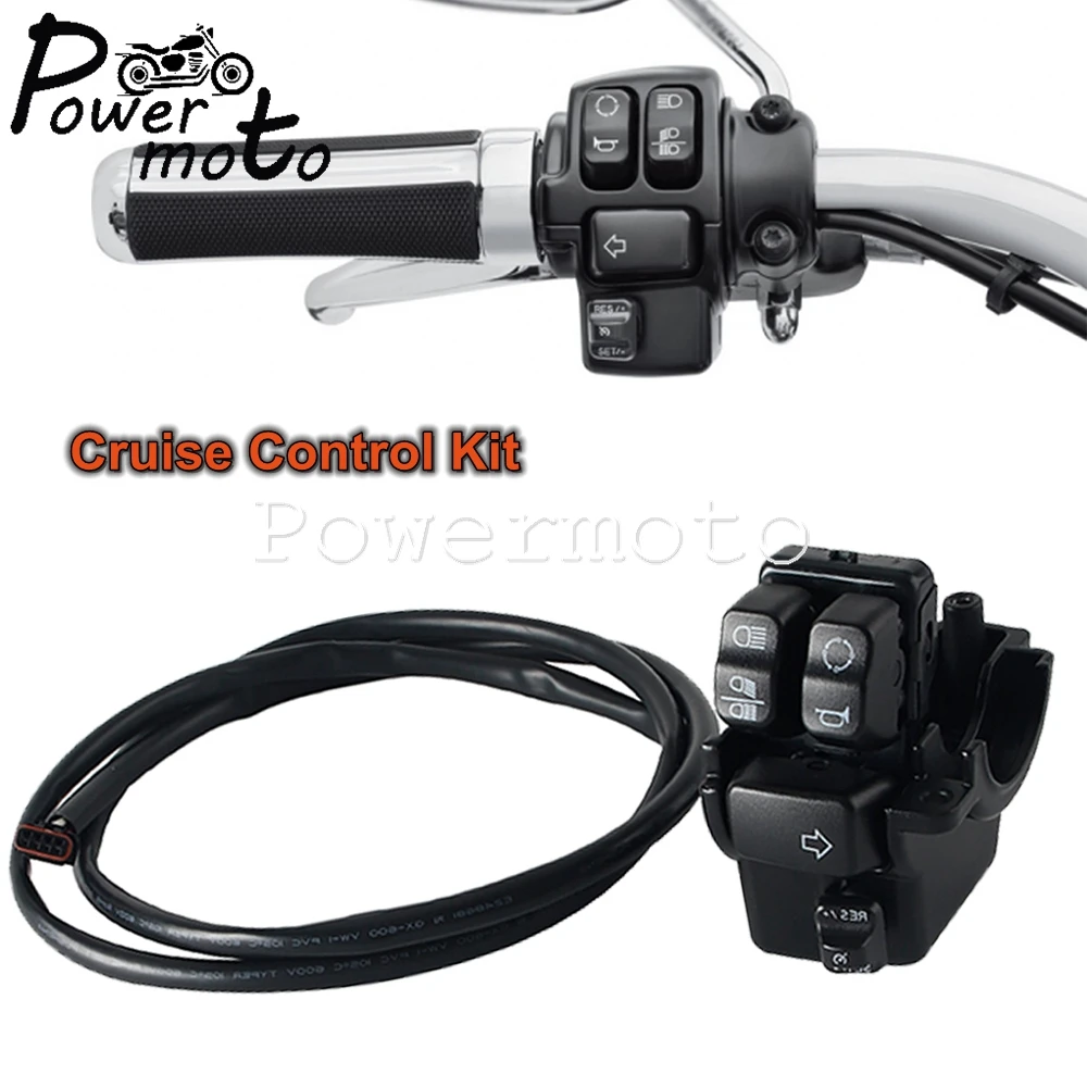 Motorcycle Switches Horn Button Turn Signal Electric Fog Lamp Light ...