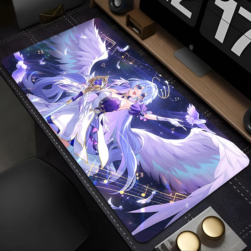 Robin Honkai Star Rail Mouse Pad Laptop Kawaii Anime Keyboard Rug XXL ...