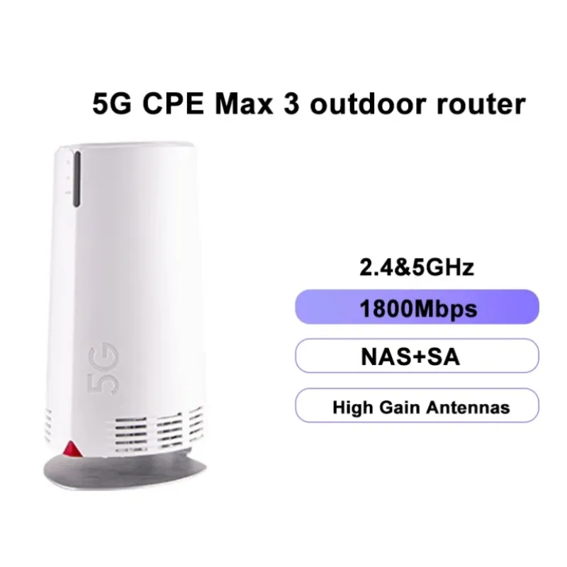 TD Tech 5G CPE Max 3 5G:TDD: n38/40/41/77/78/79 FDD: n1/3/7/8/20/28/71 ...