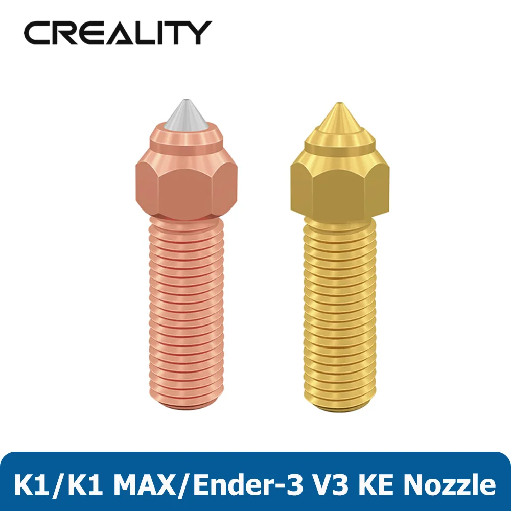 Creality-K1-Max-2PCS-Nozzle-Kit-Hardened-Steel-Brass-Nozzles-0-4mm ...