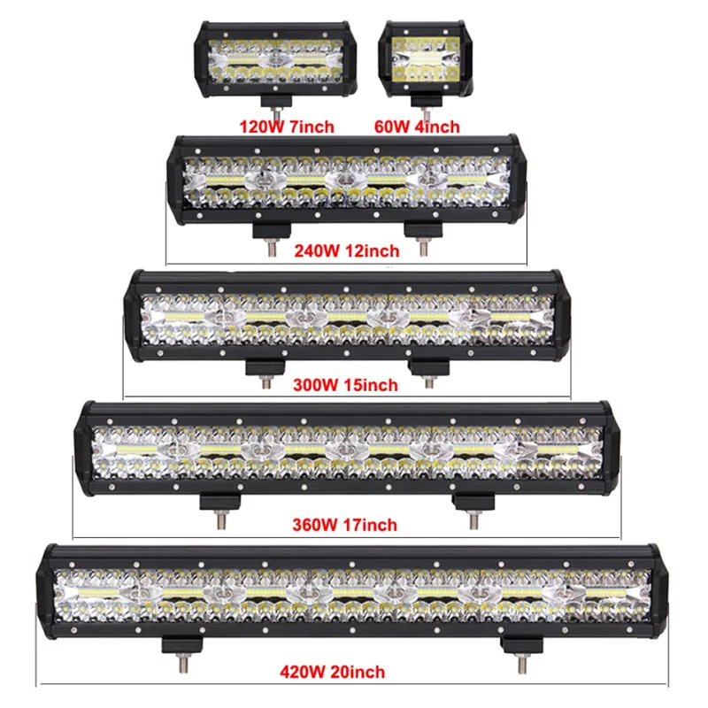 4-20inch-LED-Bar-Off-Road-12V-24V-Combo-LED-Light-Bar-Work-Light-for ...