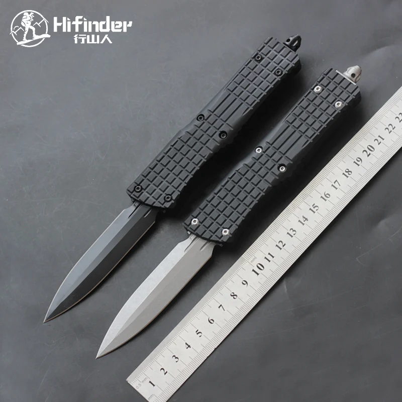 Hifinder-Grid-Blade-M390-7075-Aluminum-Handle-Survival-EDC-Camping-Ca-a ...