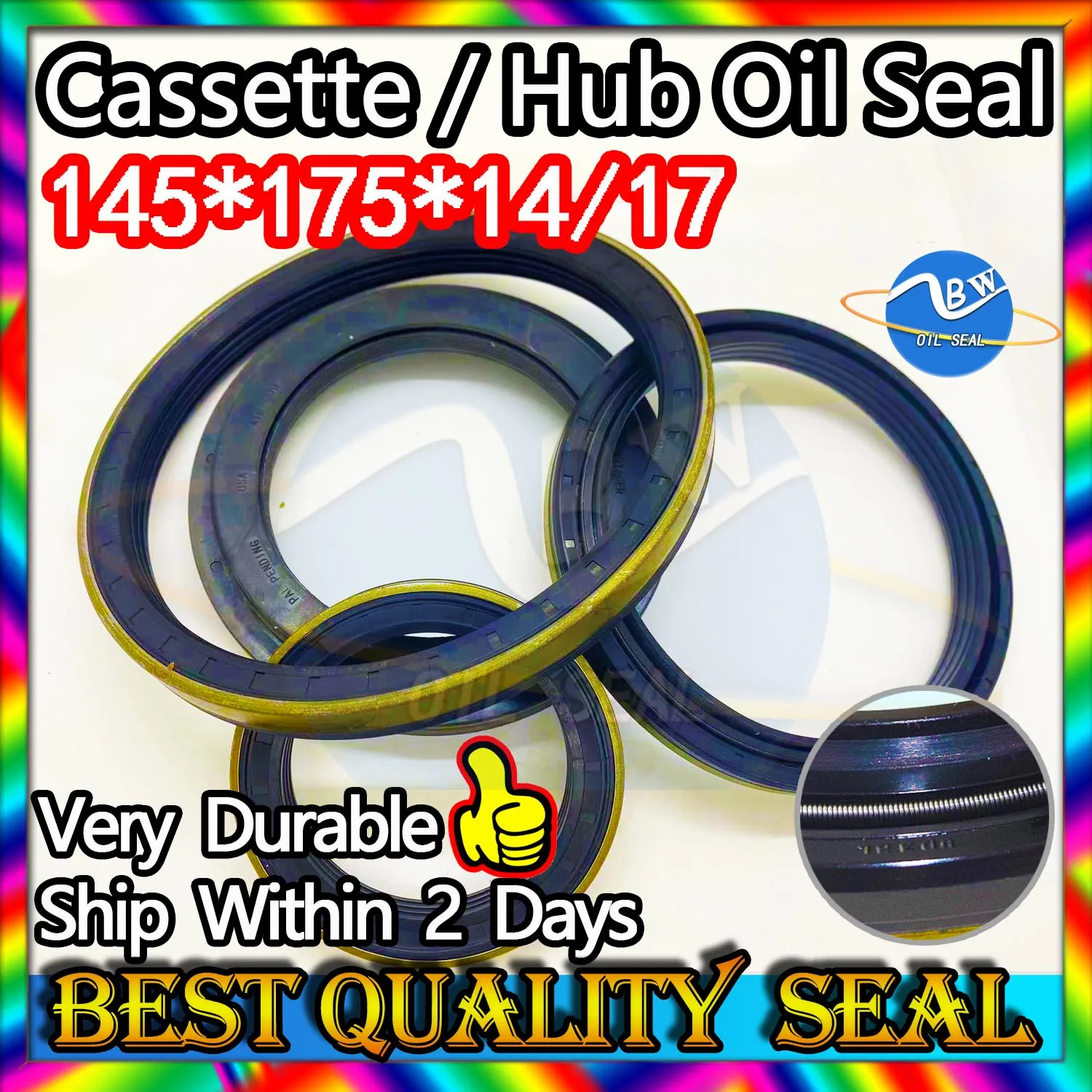 Hub-Oil-Seal-145-175-14-17-For-Tractor-Cat-Shaft-Cassette-Sealing ...