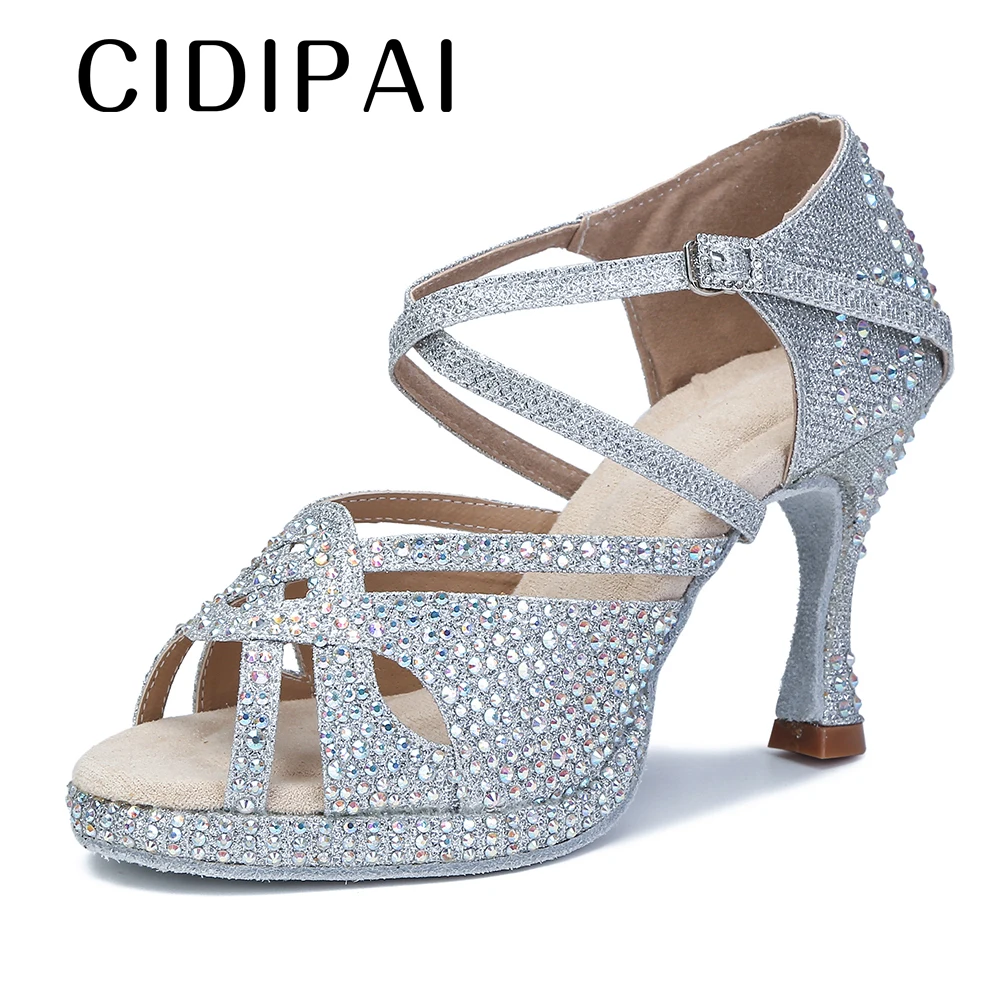 Dance-Shoes-White-Platform-Latin-Dance-Shoes-Ballroom-Dancing-Shoes-For ...