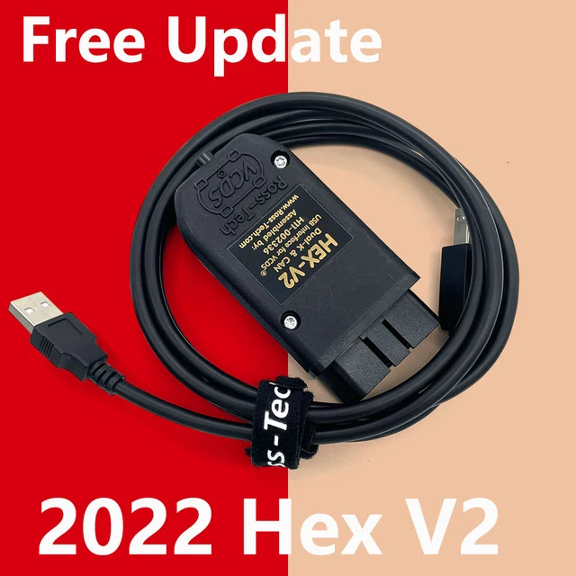 VCDS HEX-V2 VAG COM VCDS HEX V2 Intelligent Dual-K CAN USB , 43% OFF