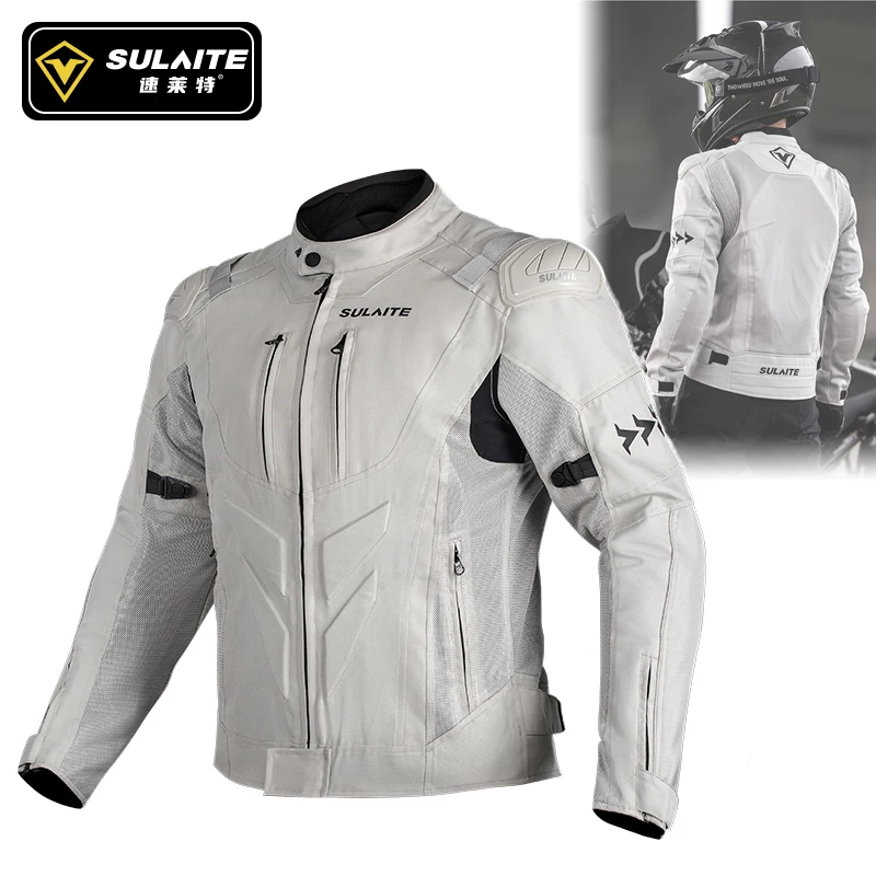 Men-s-Racing-Jackets-Motorcycle-Summer-CE-Pads-Motocross-Rally-Road ...