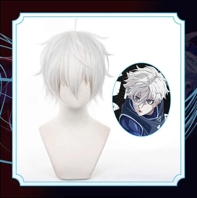 Anime Blue Lock Nagi Seishirou Team White Uniform Cosplay Costume ...