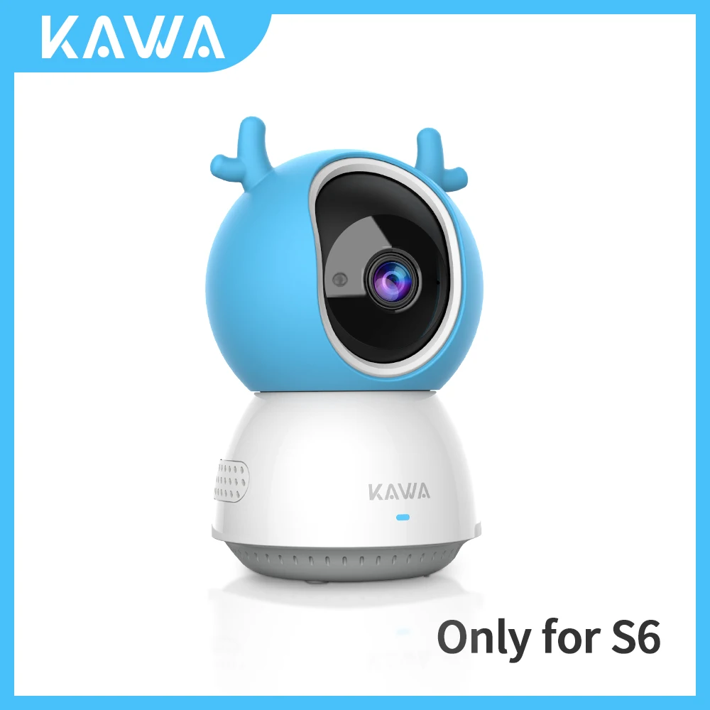 KAWA Extra S6 C Baby Camera Only Compatible with KAWA Baby Monitor S6 (Only Camera, no Monitor ...