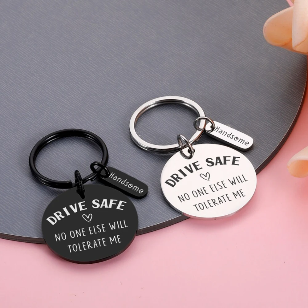 Driving-safety-keychain-I-love-you-anniversary-gift-boyfriend-gift ...